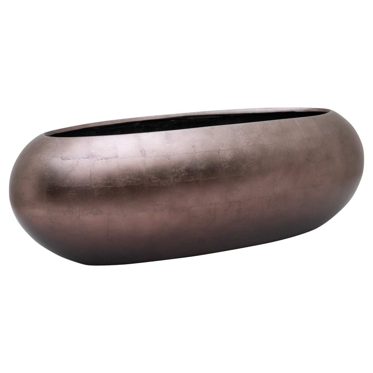 Baq Metallic Silver leaf Boat Matt Coffee – Potzillas